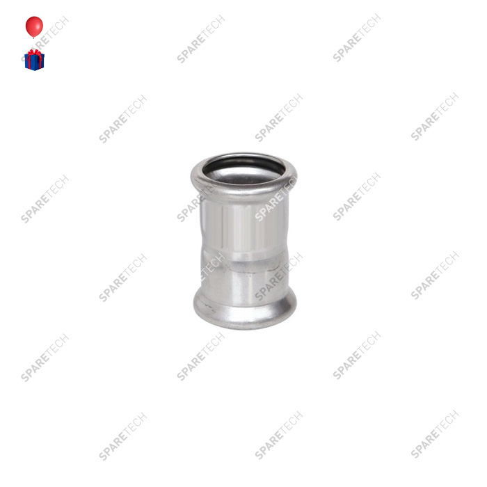 Stainless steel 316 press coupling D35