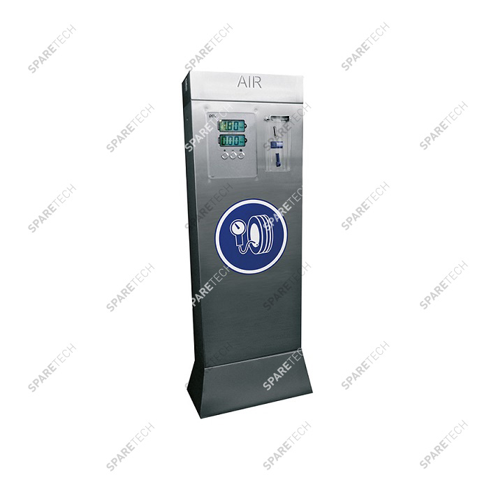 Pedestal mounted tire inflation unit with digital display + RM5